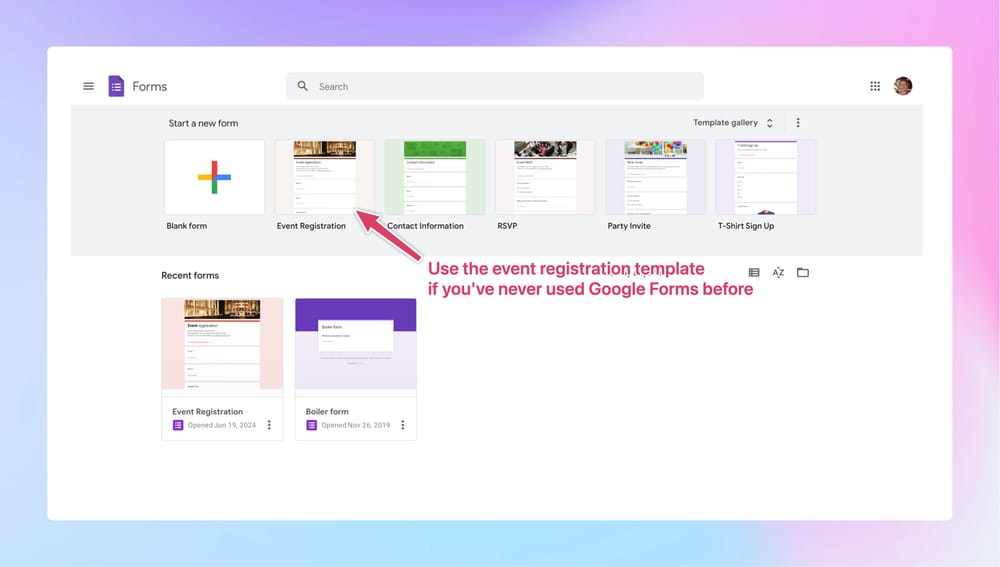 How to Create a Google Form for Event Registration in 2025