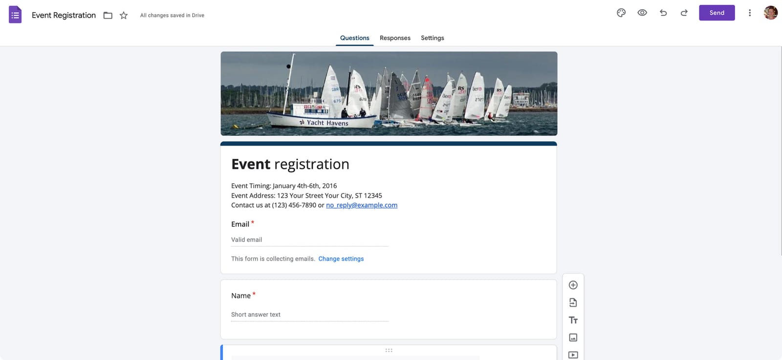 How to Create a Google Form for Event Registration in 2025