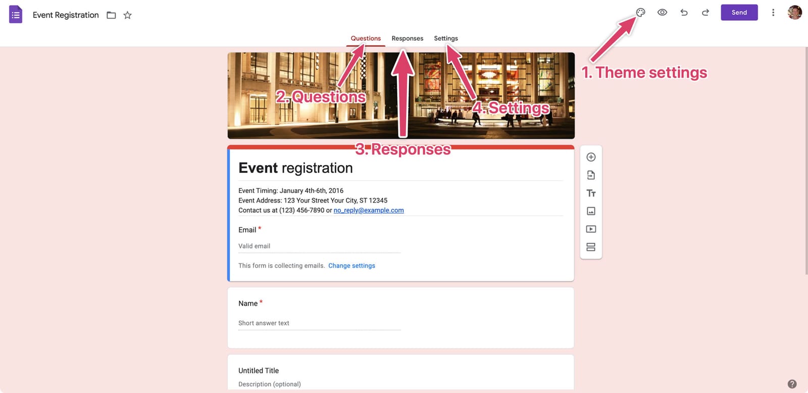 How To Create A Google Form For Event Registration In 2025
