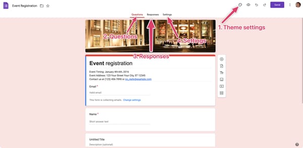 How to Create a Google Form for Event Registration in 2025